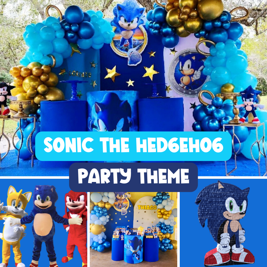 5 Tips for an Unforgettable Sonic The Hedgehog Themed Party - Kids ...